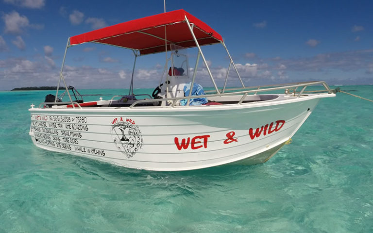Boat Charters - Aitutaki, Cook Islands - Aitutaki, Cook Island -Wet and ...